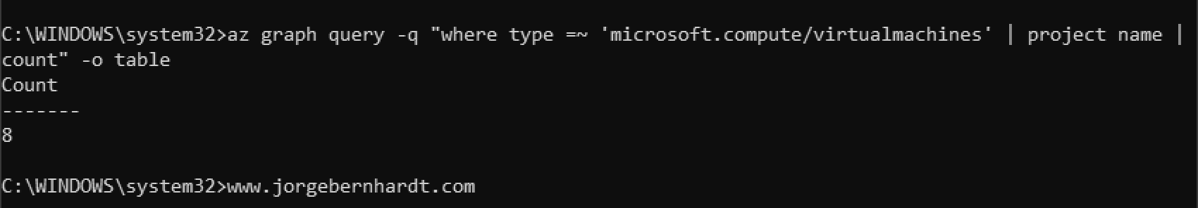 Run Azure Resource Graph queries using Azure CLI · Jorge Bernhardt