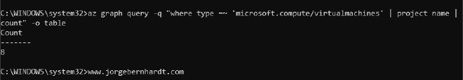 Run Azure Resource Graph queries using Azure CLI · Jorge Bernhardt