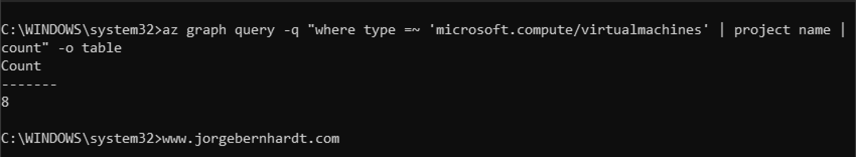Run Azure Resource Graph queries using Azure CLI · Jorge Bernhardt