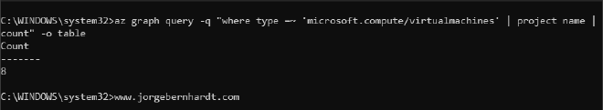 Run Azure Resource Graph queries using Azure CLI · Jorge Bernhardt
