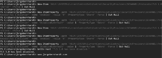 How to disable weak versions of SSL/TLS Protocols on Windows Servers ...