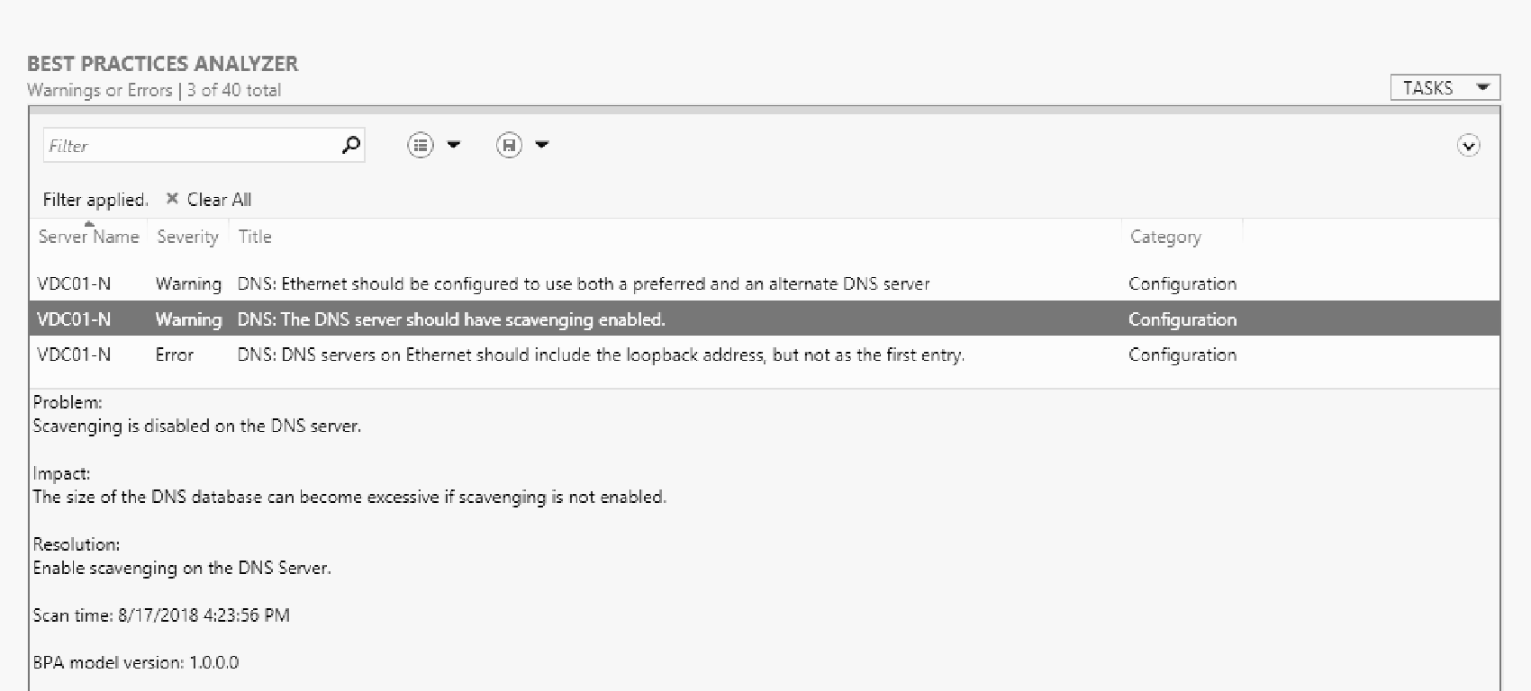 Enable scavenging settings on a DNS server with PowerShell · Jorge Bernhardt