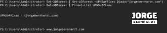 How to Add a Public Domain UPN Suffix to Domain Users in Active Directory · Jorge Bernhardt