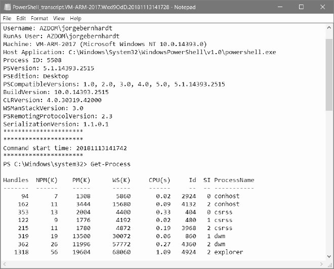 How to Audit PowerShell Usage Using Transcription · Jorge Bernhardt