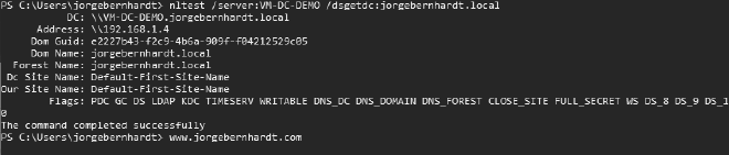 How to Collect Information from Domain Controllers · Jorge Bernhardt