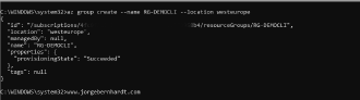 How to create a Resource Group in Microsoft Azure · Jorge Bernhardt
