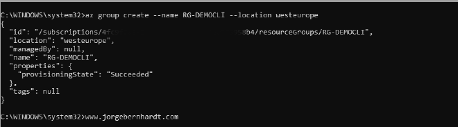 How to create a Resource Group in Microsoft Azure · Jorge Bernhardt