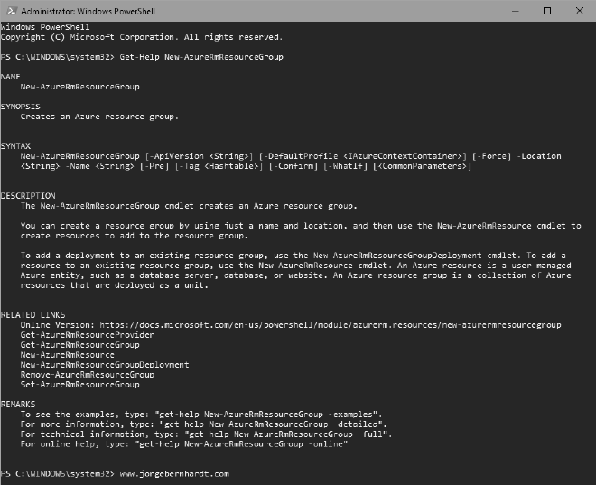 How to create a Resource Group in Microsoft Azure · Jorge Bernhardt