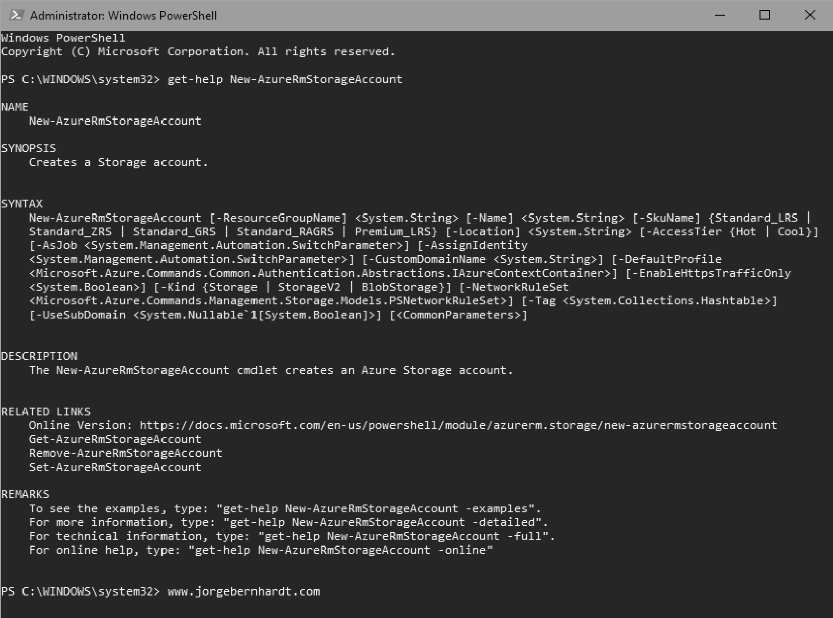 How To Create Azure Storage Using Powershell Command In Microsoft Azure Nbkomputer