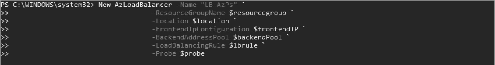 How To Create An Azure Load Balancer With Powershell · Jorge Bernhardt