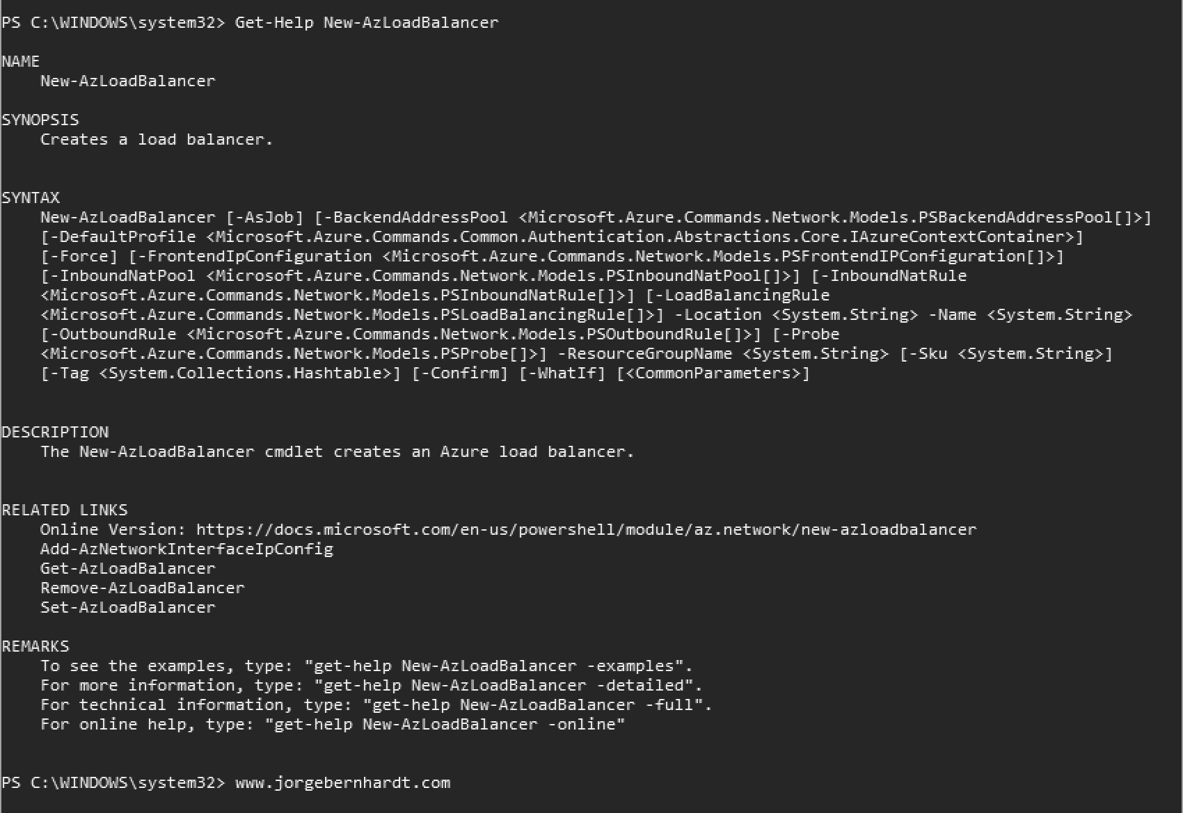 How To Create An Azure Load Balancer With Powershell · Jorge Bernhardt