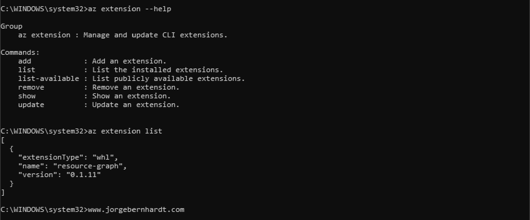 How to enable Azure Resource Graph in PowerShell and Azure CLI · Jorge ...