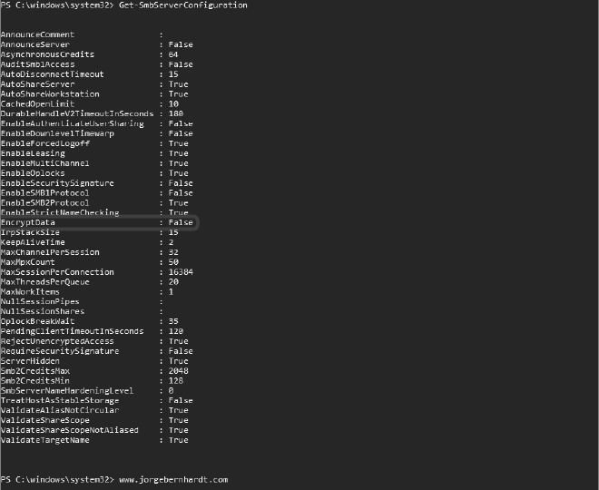 How to enable SMB encryption on Windows Server · Jorge Bernhardt