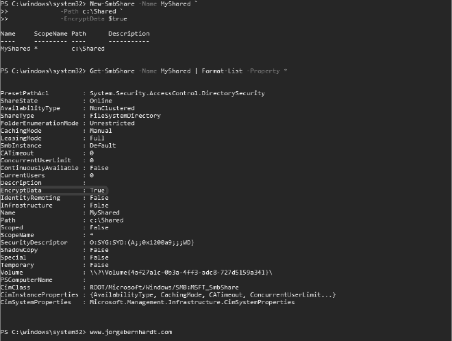 How to enable SMB encryption on Windows Server · Jorge Bernhardt