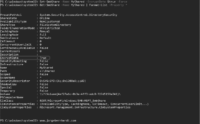 How to enable SMB encryption on Windows Server · Jorge Bernhardt