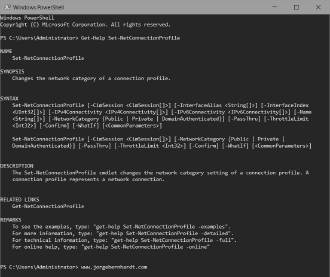 How to force a network profile in Windows using PowerShell · Jorge ...