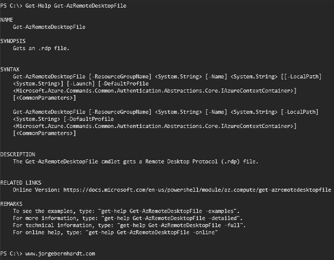 How To Generate An Azure Vm Rdp File · Jorge Bernhardt