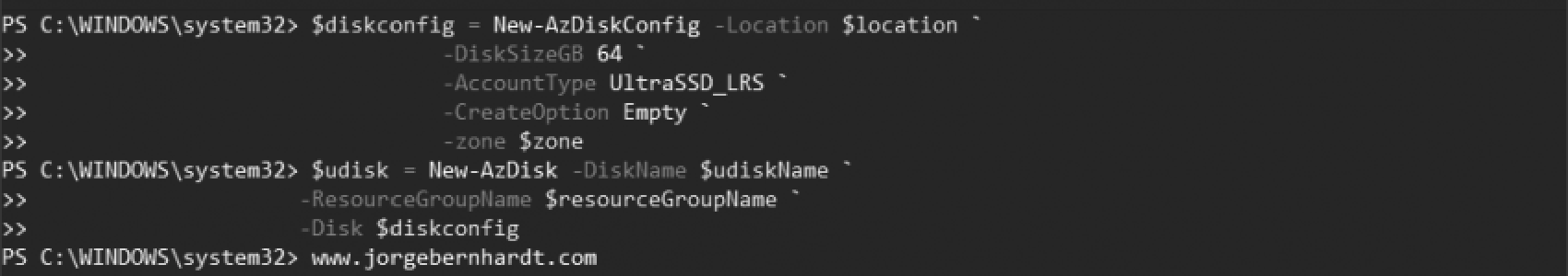 How to implement Azure Ultra Disks · Jorge Bernhardt