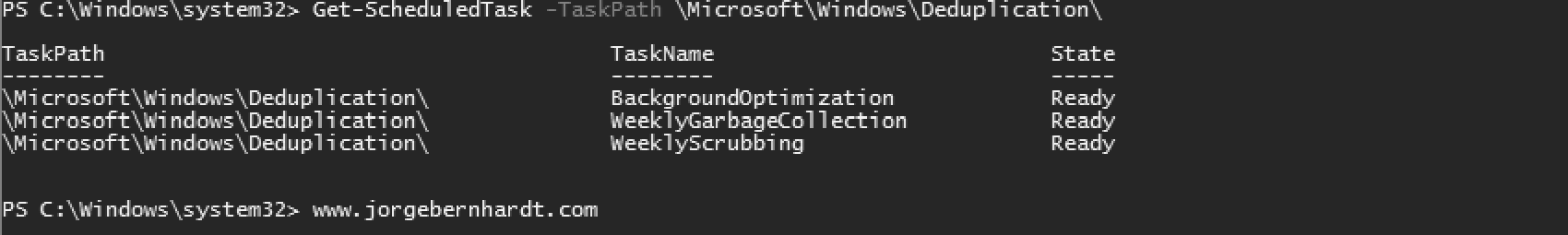 How to Implement Data Deduplication using PowerShell · Jorge Bernhardt