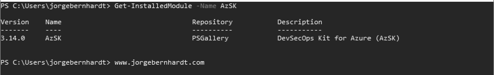 How to Install the Secure DevOps Kit for Azure · Jorge Bernhardt