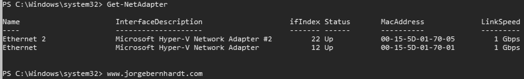 How To Rename A Network Adapter Using Rename Netadapter Cmdlet · Jorge Bernhardt