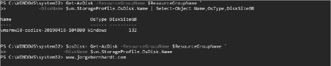How to Resize Azure Managed Disks · Jorge Bernhardt