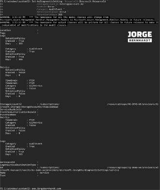 How to configure Azure Key Vault diagnostic settings · Jorge Bernhardt