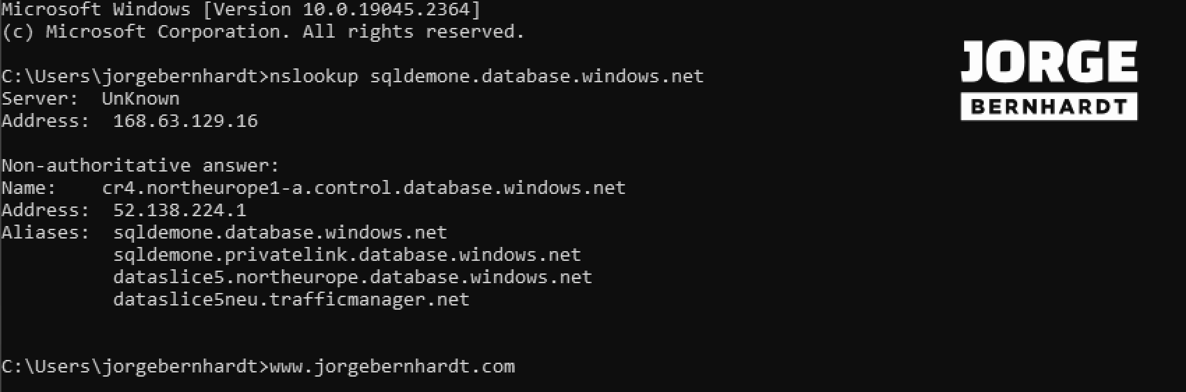 Setting Private Endpoint For Azure Sql Server Using Azure Powershell · Jorge Bernhardt 5254