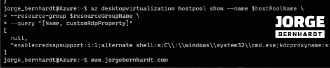 How to configure RDP properties for a Host Pool - Connection ...