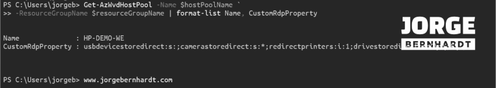 How to configure RDP properties for a Host Pool - Device redirection ...