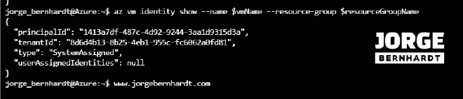 How to enable the system-assigned managed identity on an Azure VM ...