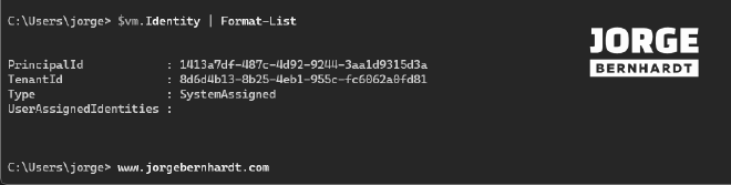 How to enable the system-assigned managed identity on an Azure VM ...