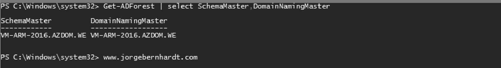 Transfer and Seize FSMO roles Using PowerShell · Jorge Bernhardt
